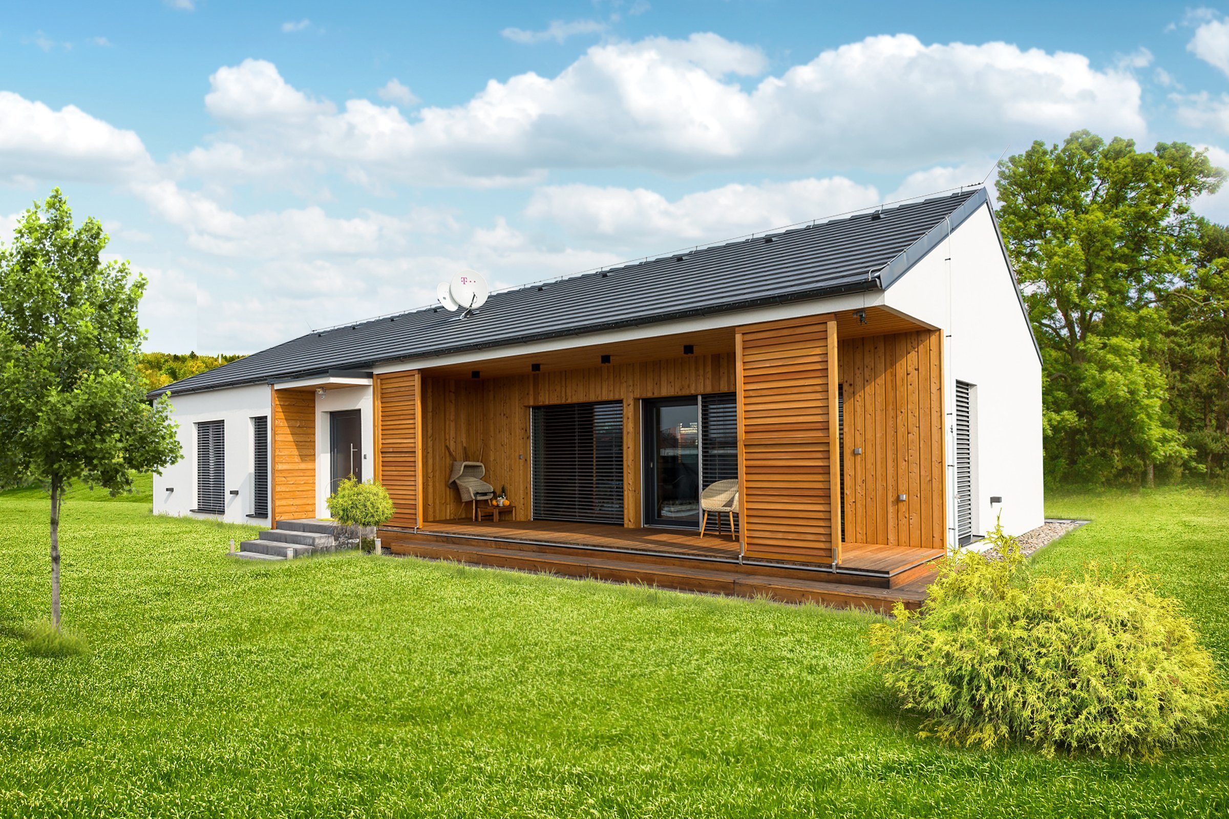 Pollux 129 moderní dřevostavba - ATRIUM | Bydlo.cz