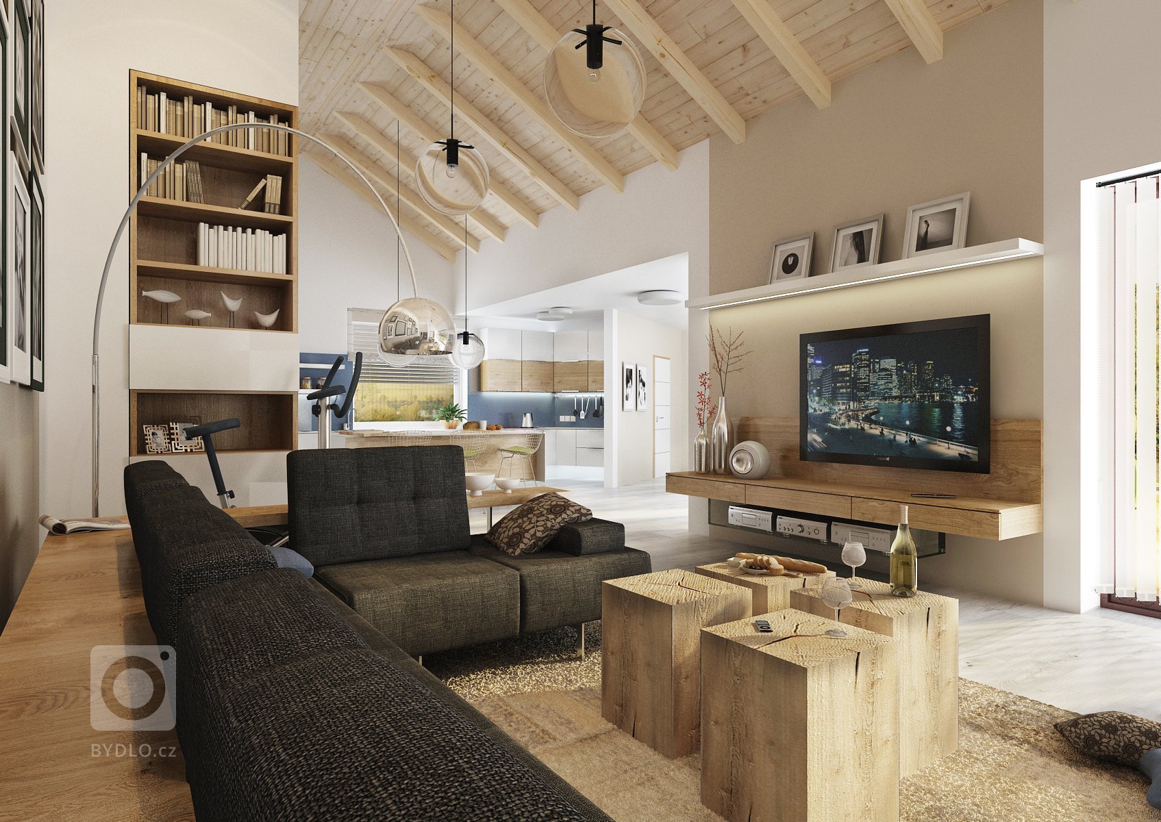 Vila na venkově - design ATAK | Bydlo.cz